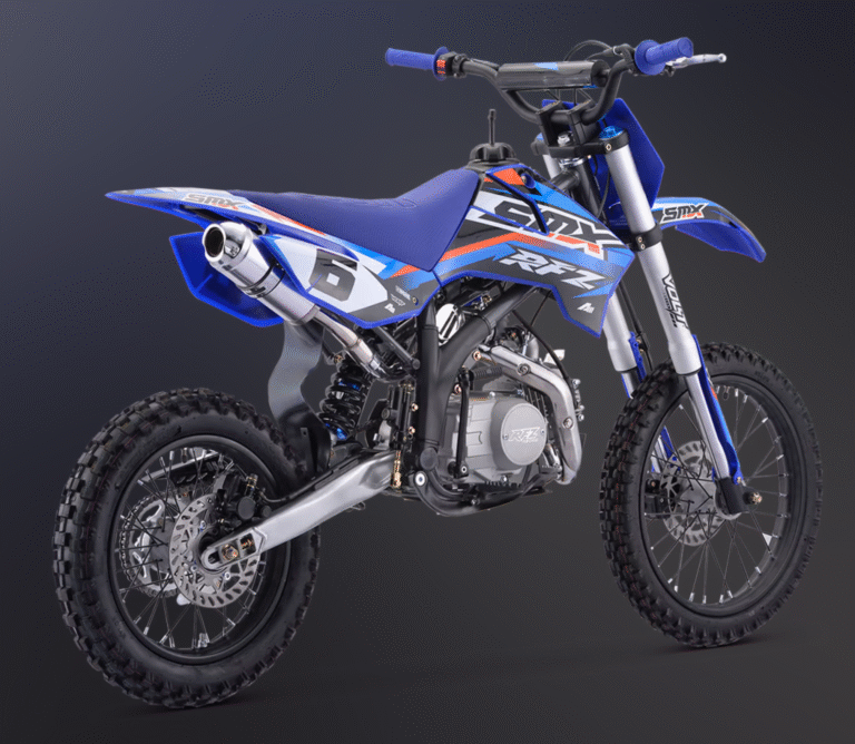 SmallMX Dirt bike smx RFZ Enduro 125CC Thermique – Bleu - VIBART Bois ...